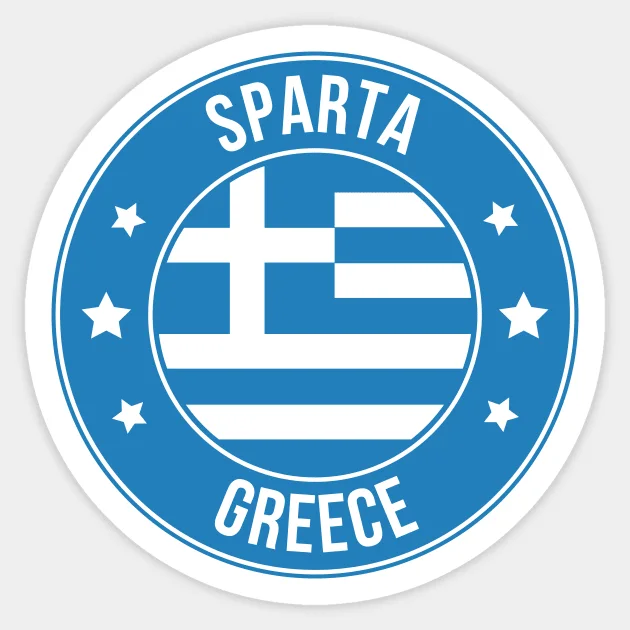 Sparta Sticker - Vibe City Designs
