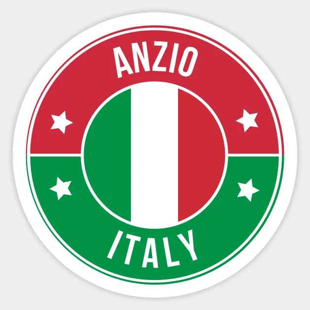 Anzio Sticker - Vibe City Designs