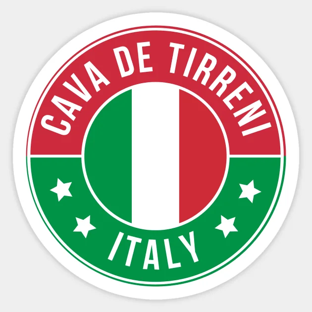 Cava de Tirreni Sticker - Vibe City Designs