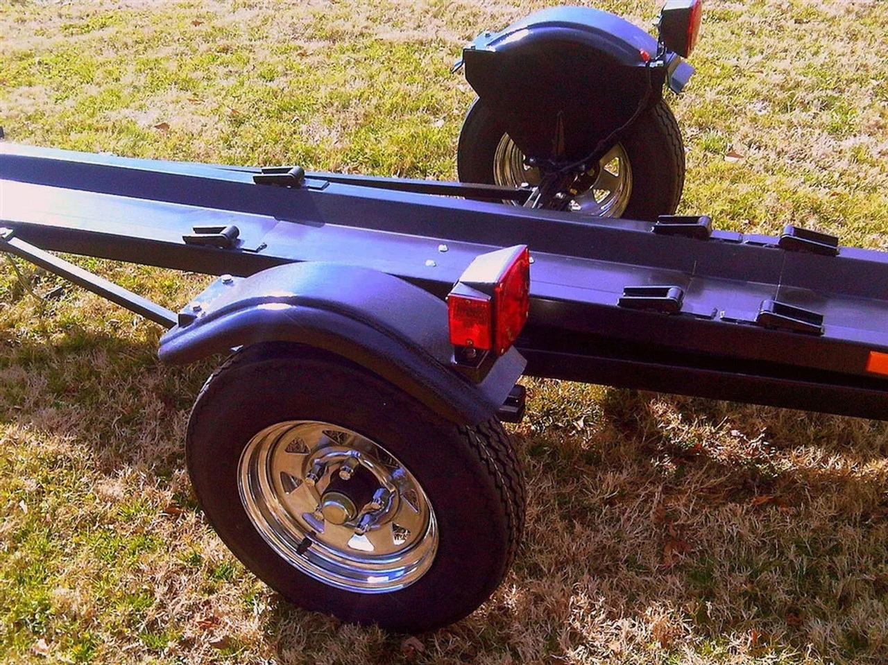 Ace Folding Single Motorcycle Trailer | Lightweight & Compact Storage