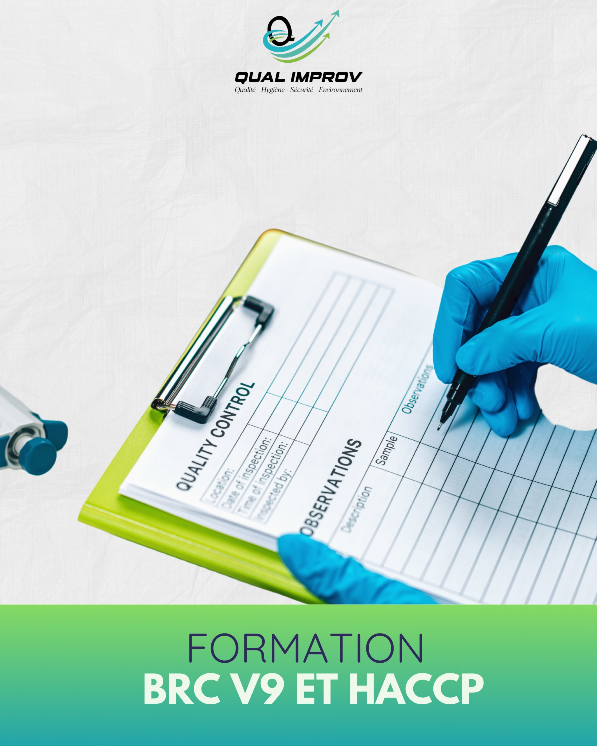 Formation BRC V9 et HACCP