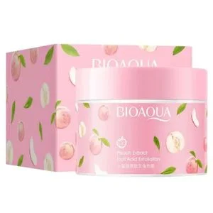 Bioaqua Extrait de Pêche Acide de Fruit Gel Crème Exfoliant Visage 140g