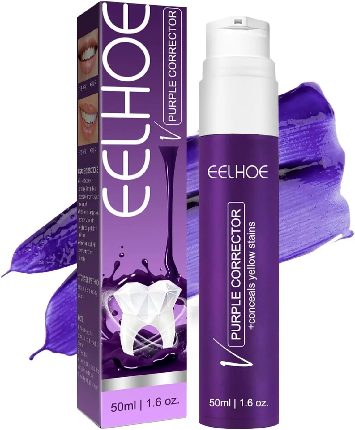 Color Corrector Purple Toothpaste