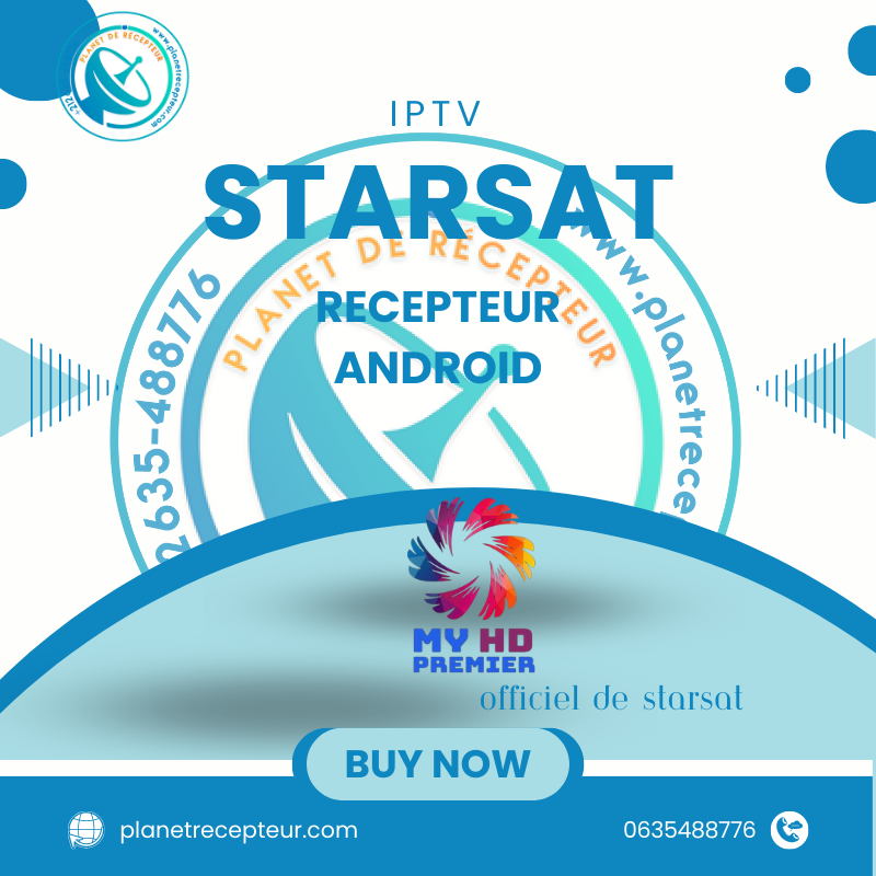 ABONNEMENT IPTV MYHD 12 Mois officiel de STARSAT