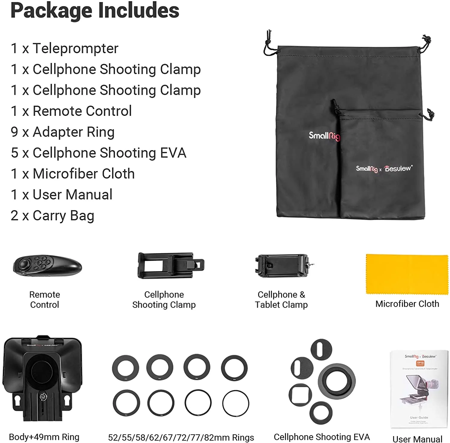 SmallRig -TP10 Desview tablette Portable/Smartphone /DSLR ...