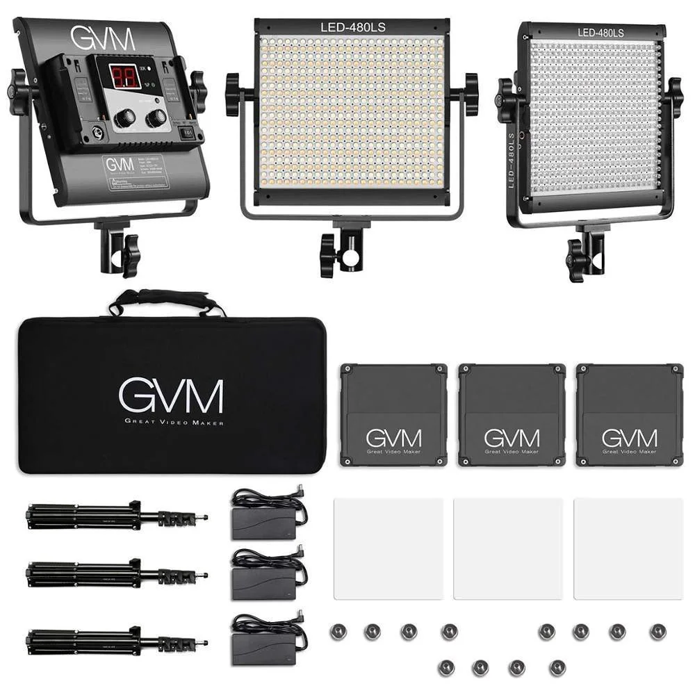 KIT Panneaux LED GVM 480 LS