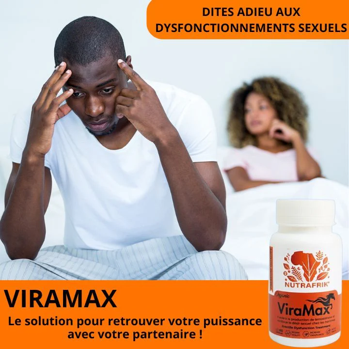 VIRAMAX NUTRAFRIK pour booster testostérone