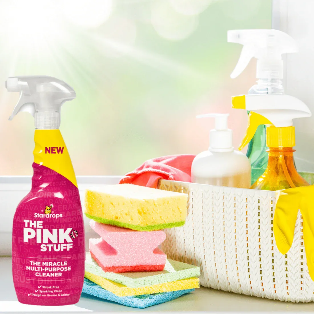 THE PINK STUFF SPRAY NETTOYANT MULTI-USAGES THE PINK STUFF - MULTI ...