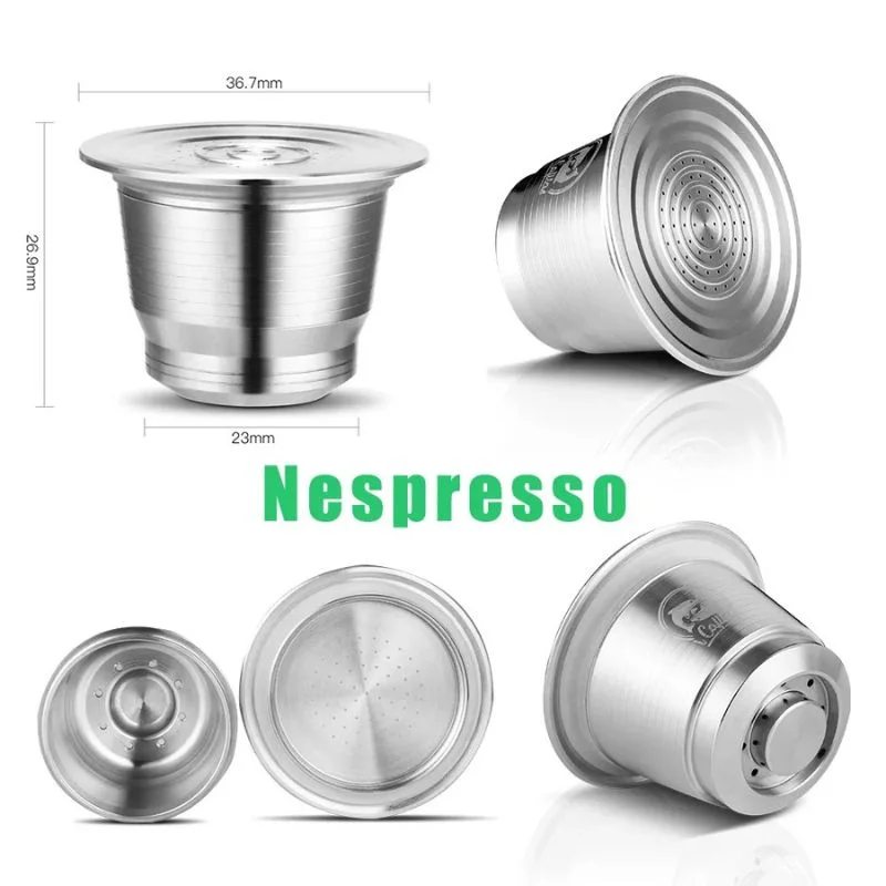 Capsule nespresso inox