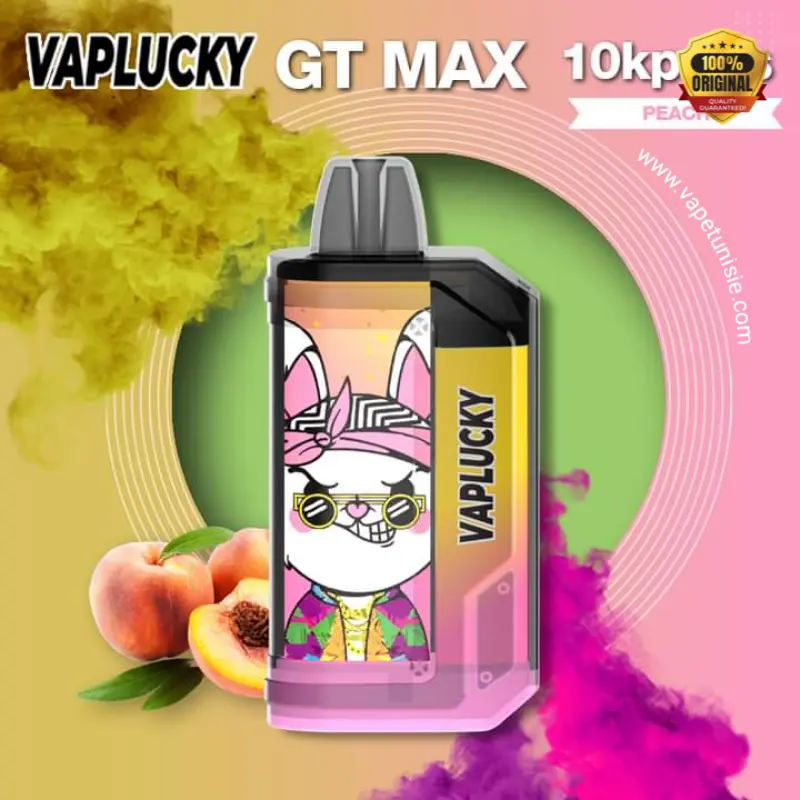 Vaplucky GT Max 10000 Puff Tunisie - Nouveau Model Meilleur Qualité Prix