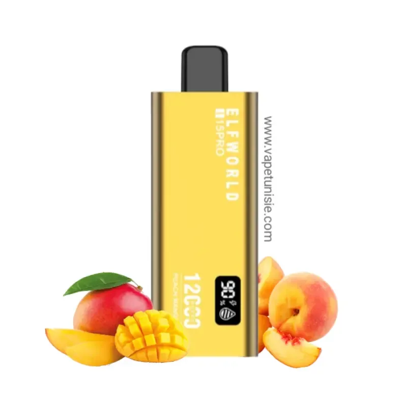 Elfworld i15 pro 12000 Puff Tunisie - Rechargeable , Smart , Meilleur ...