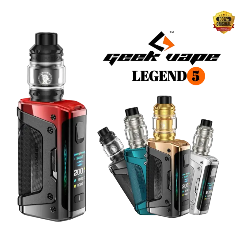Geek Vape Legend 5 Tunisie - 200W + 2 Batterie Sony 3000mAh [ Vape ...