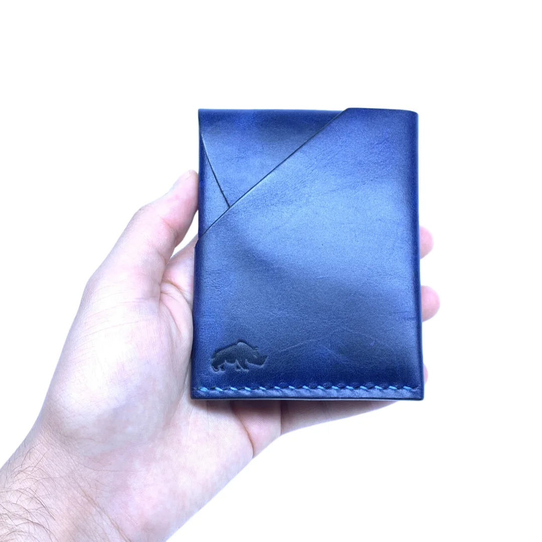 Sandwich wallet , one Piece Minimalist Leather Wallet, perfect for ...